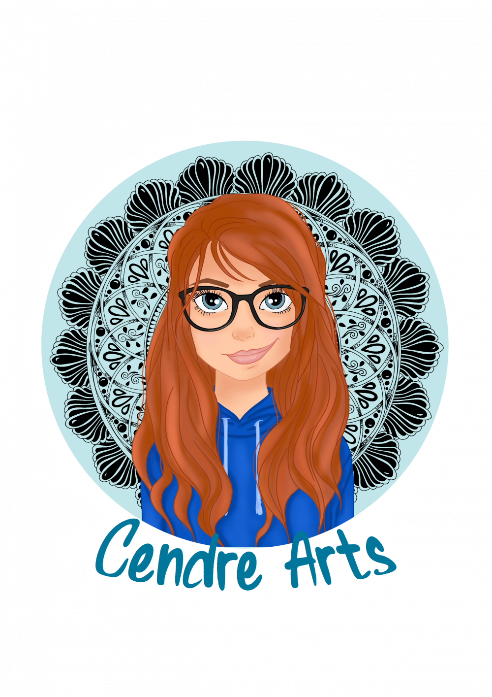 Planche stickers à colorier Mandala – CENDREARTS