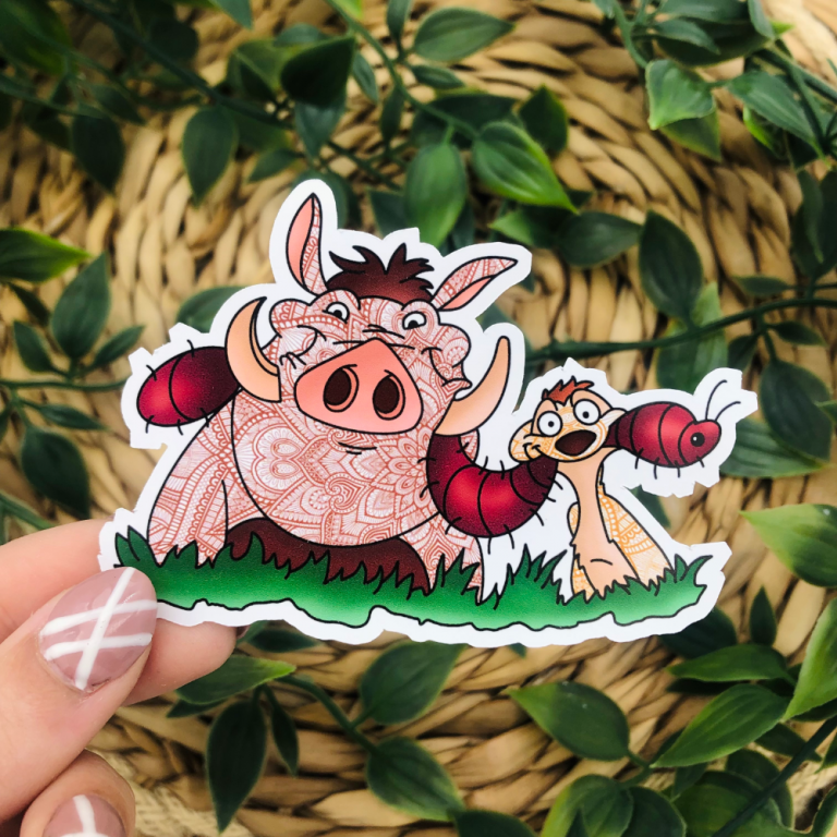 Stickers Timon et Pumba – CENDREARTS